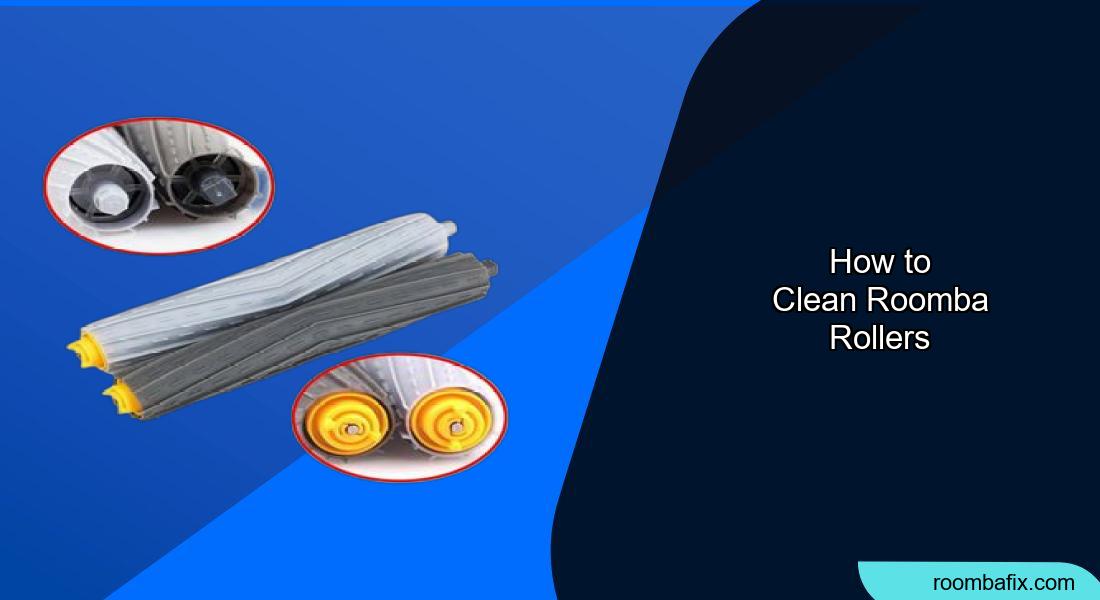 Clean Roomba Rollers