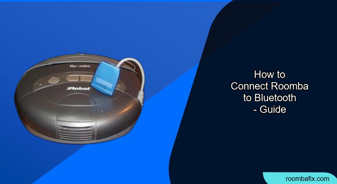 Connect Roomba to Bluetooth