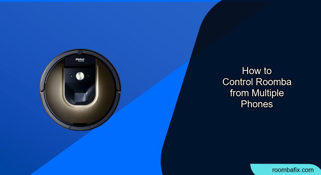 Control Roomba From Multiple Phones