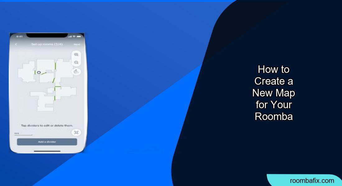 Create a New Map with Your Roomba