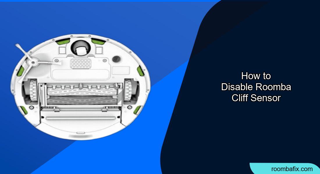 Disable Roomba Cliff Sensor: A Comprehensive Guide
