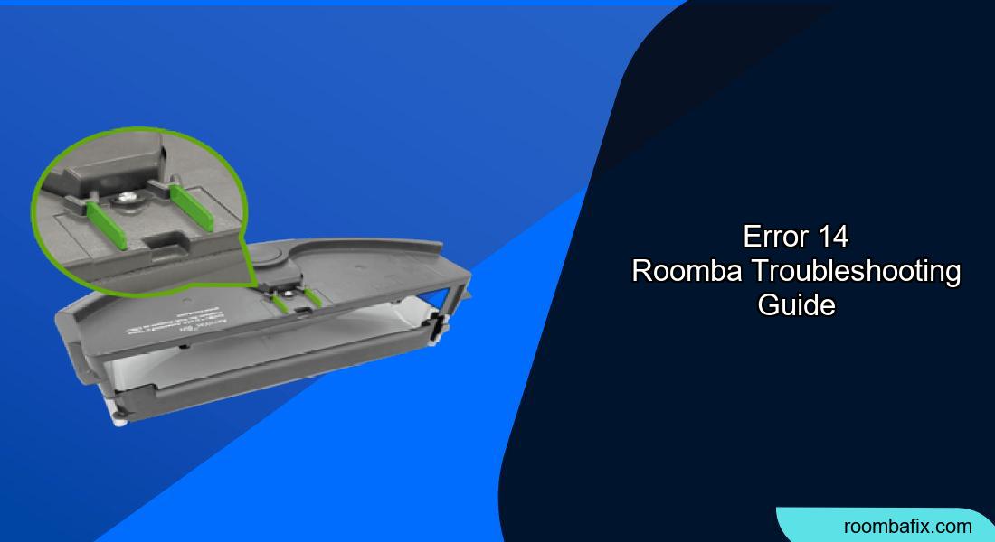 Troubleshooting Error 14 on Your Roomba: A Comprehensive Guide