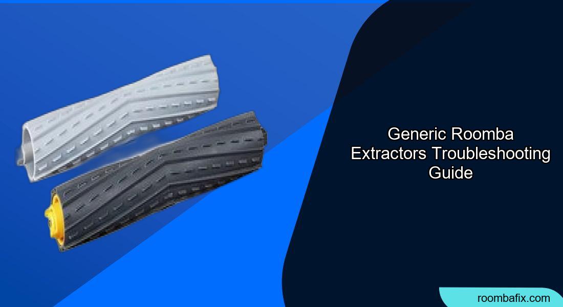 Generic Roomba Extractors Troubleshooting - Roomba Fix