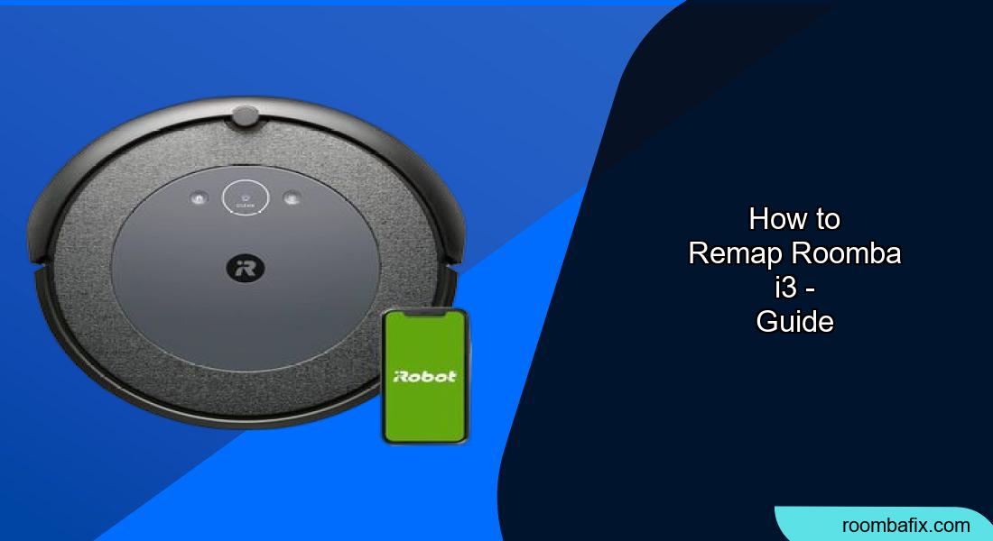 How to Remap Your Roomba i3: A Comprehensive Guide