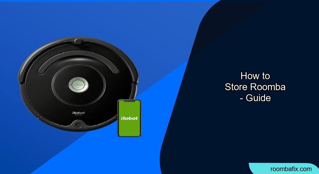 How to Store Your Roomba