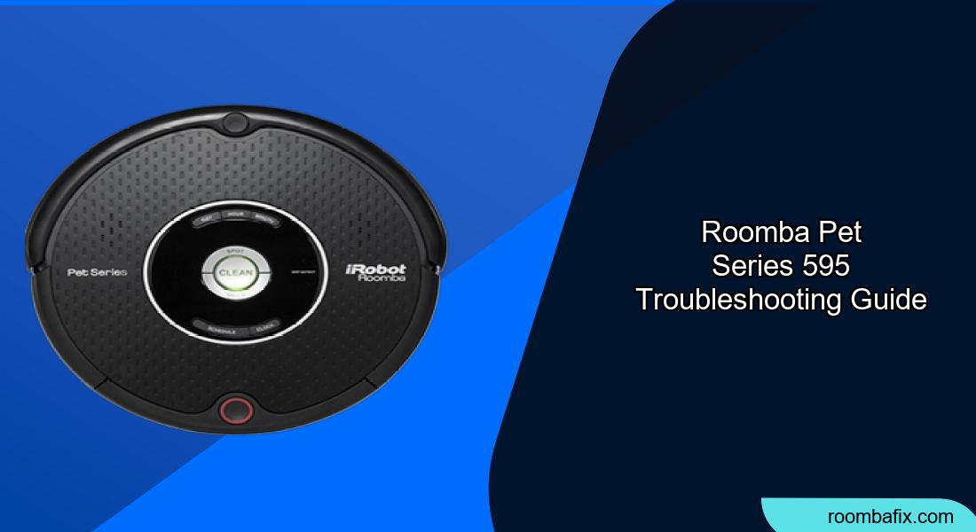 Roomba Pet Series 595 Troubleshooting - Roomba Fix