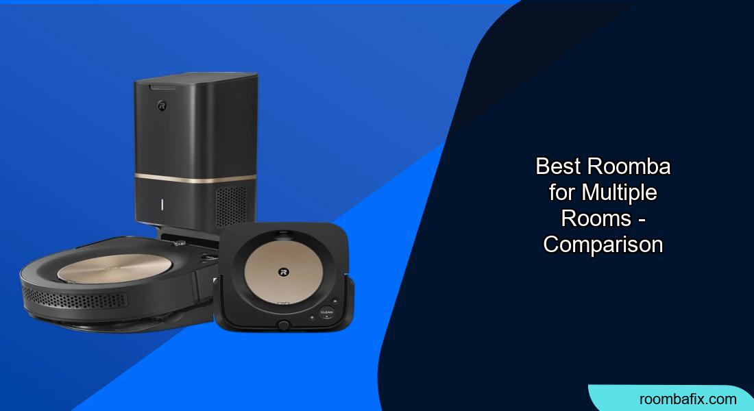 5 Best Roomba Vacuum Cleaners for Multiple Rooms 2025 - Roomba Fix